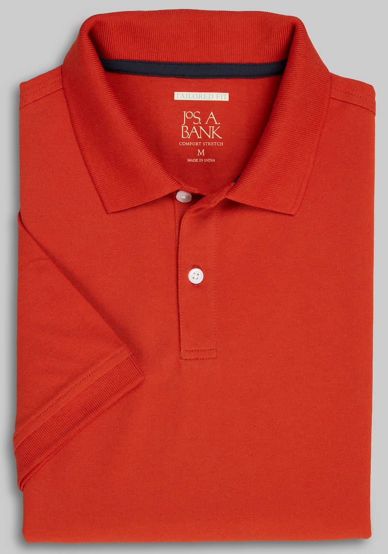 Click here for Mens Jos. A. Bank Tailored Fit Comfort Stretch Piq... prices