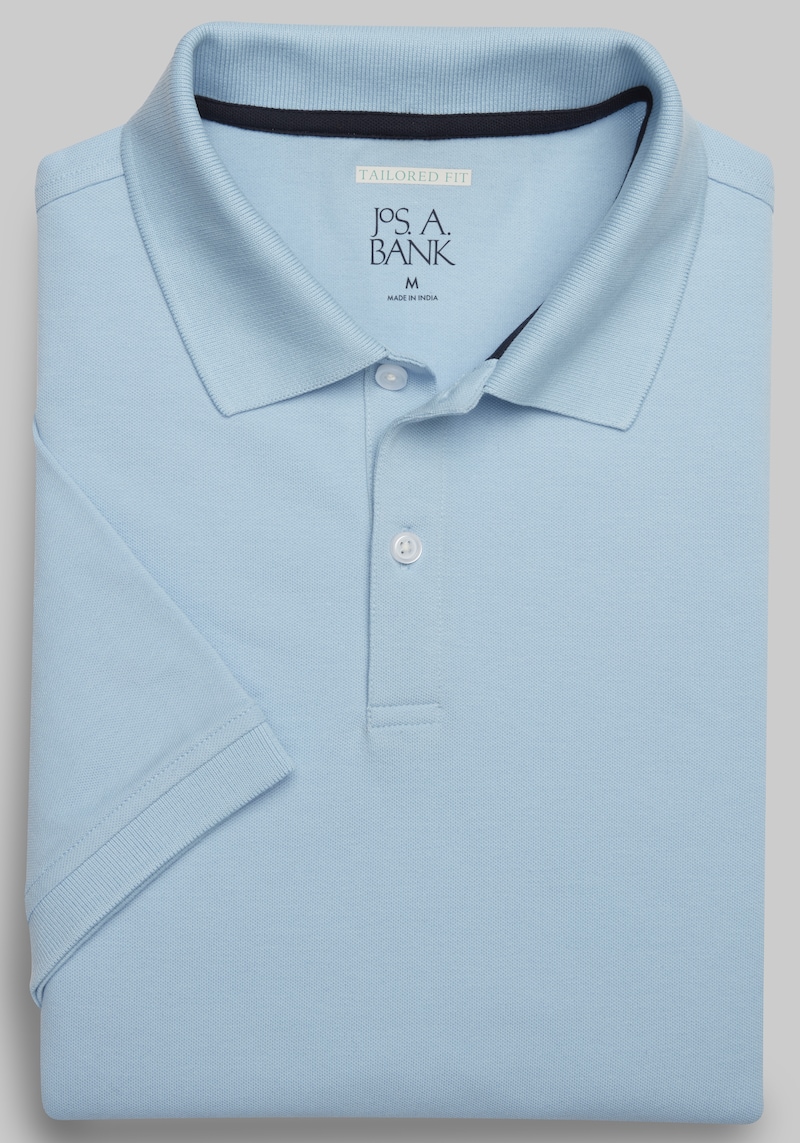 Click here for Mens Jos. A. Bank Tailored Fit Comfort Stretch Piq... prices