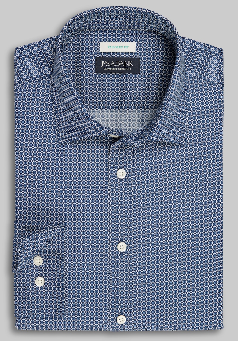 Click here for Mens Big & Tall Jos. A. Bank Tailored Fit Stacked... prices