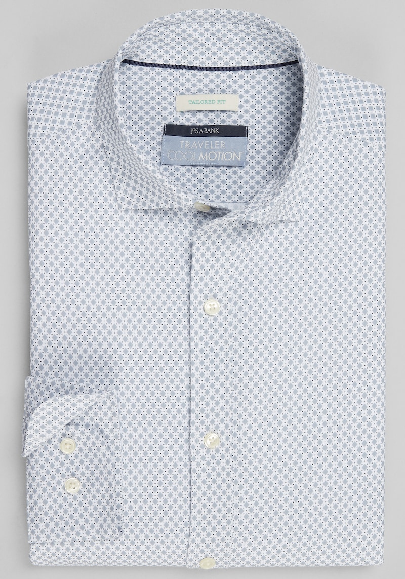 Click here for Mens Traveler® Collection Tailored Fit Diamond 4-W... prices
