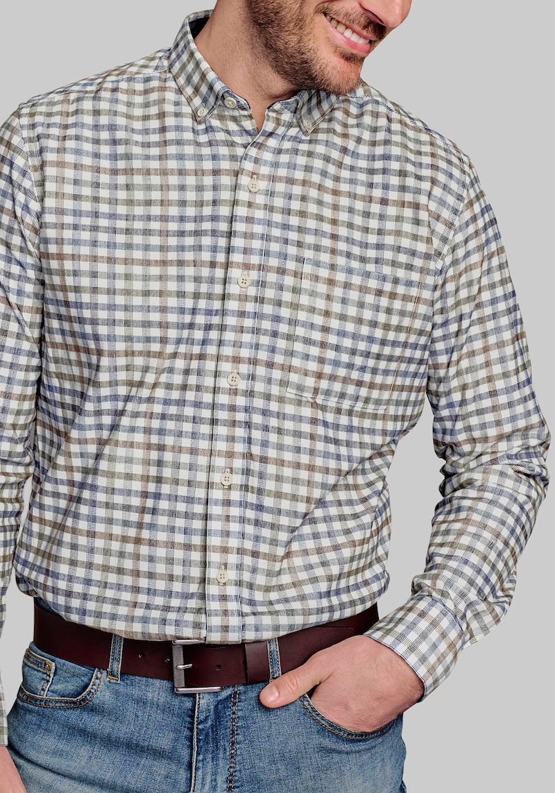 Click here for Mens Johnston & Murphy Tailored Fit Corduroy Casua... prices