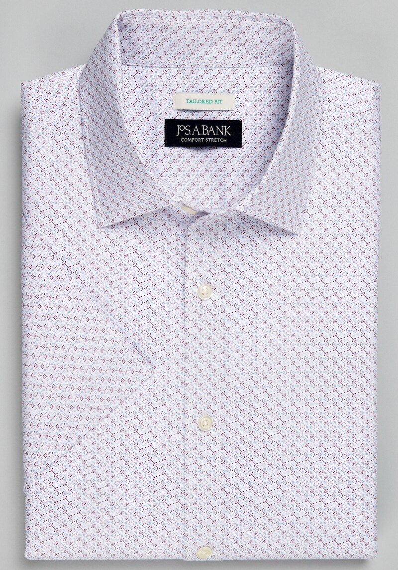 Click here for Mens Jos. A. Bank Tailored Fit Bow Tie Dot Short S... prices