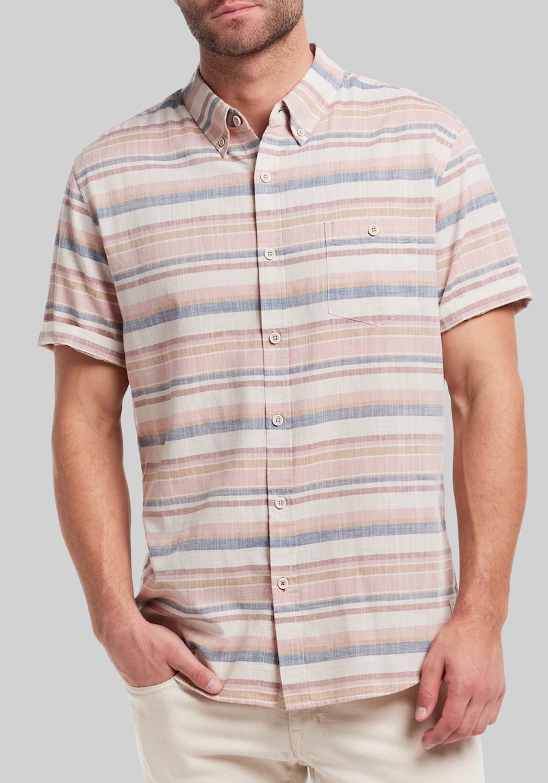 Click here for Mens Weatherproof Vintage Striped Country Twill Bu... prices
