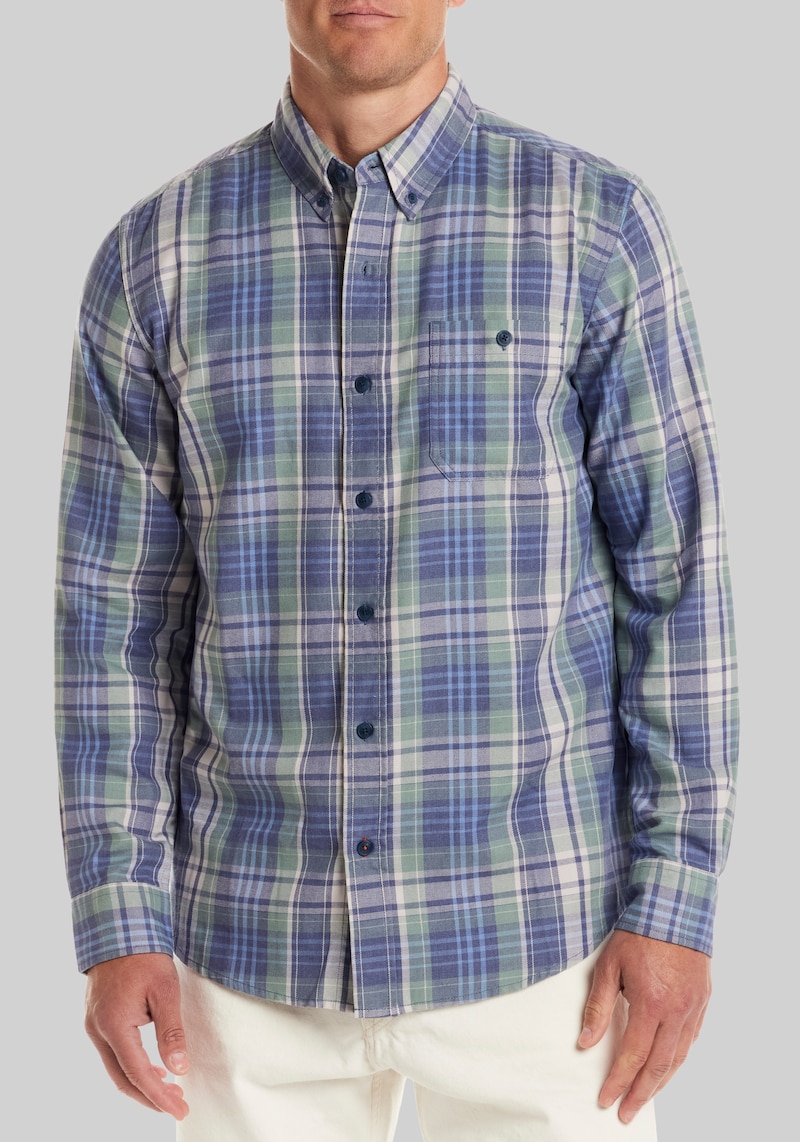 Click here for Mens Weatherproof Traditional Fit Burnout Plaid Ca... prices