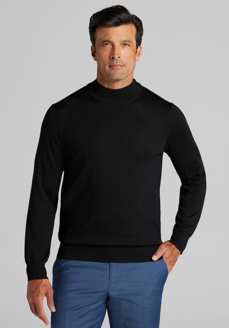 Click here for Mens Traveler Performance Tailored Fit Merino Blen... prices