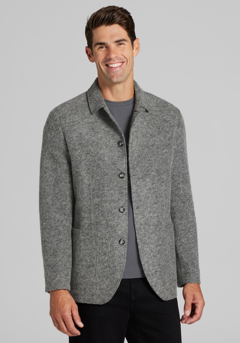 Click here for Mens Jos. A. Bank Knit Hybrid Jacket at Jos. A. Ba... prices