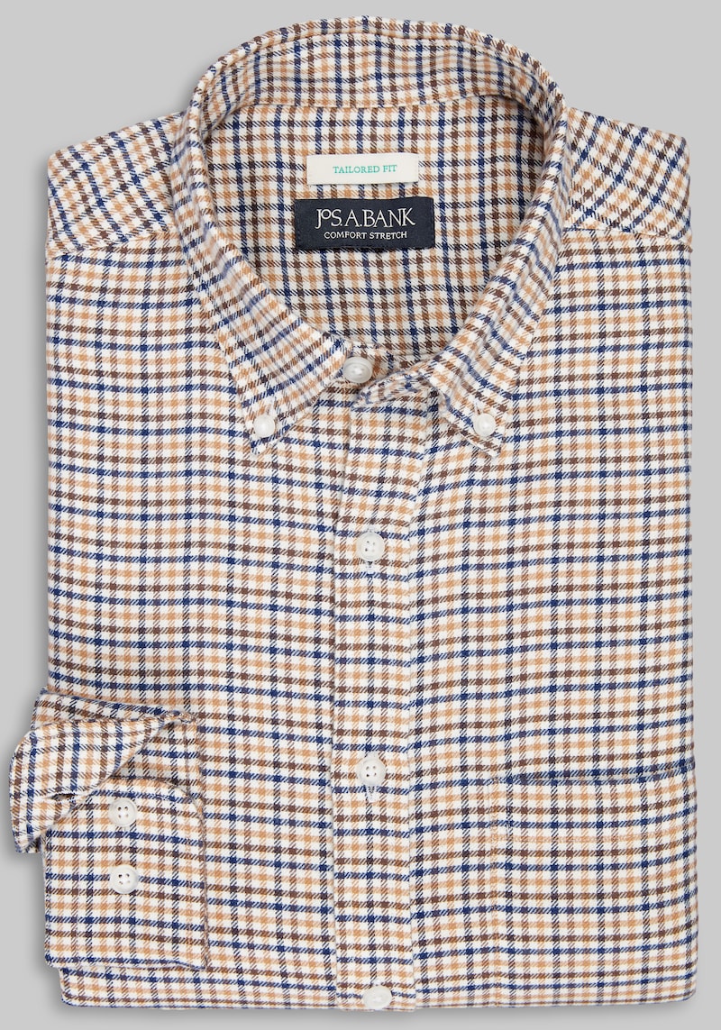 Click here for Mens Big & Tall Jos. A. Bank Tailored Fit Tweed Pl... prices