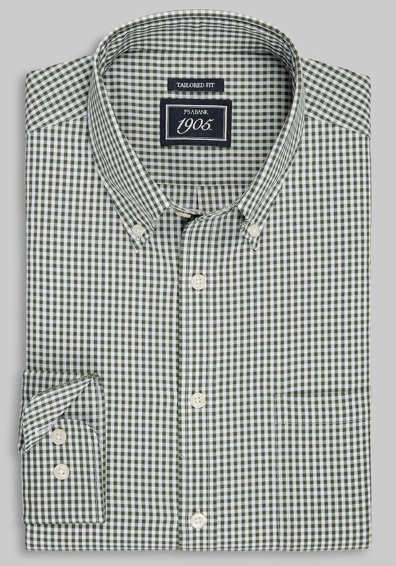 Click here for Mens 1905 Collection Tailored Fit Mini Check Comfo... prices