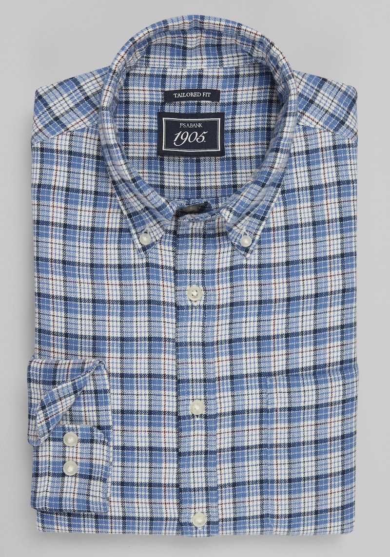 Click here for Mens Big & Tall 1905 Collection Tailored Fit Cross... prices