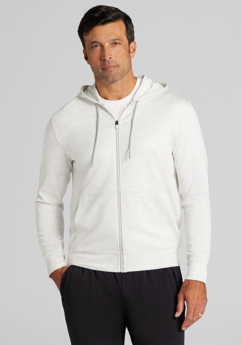 Click here for Mens Traveler® COOLMOTION Tailored Fit Zip Hoodie... prices