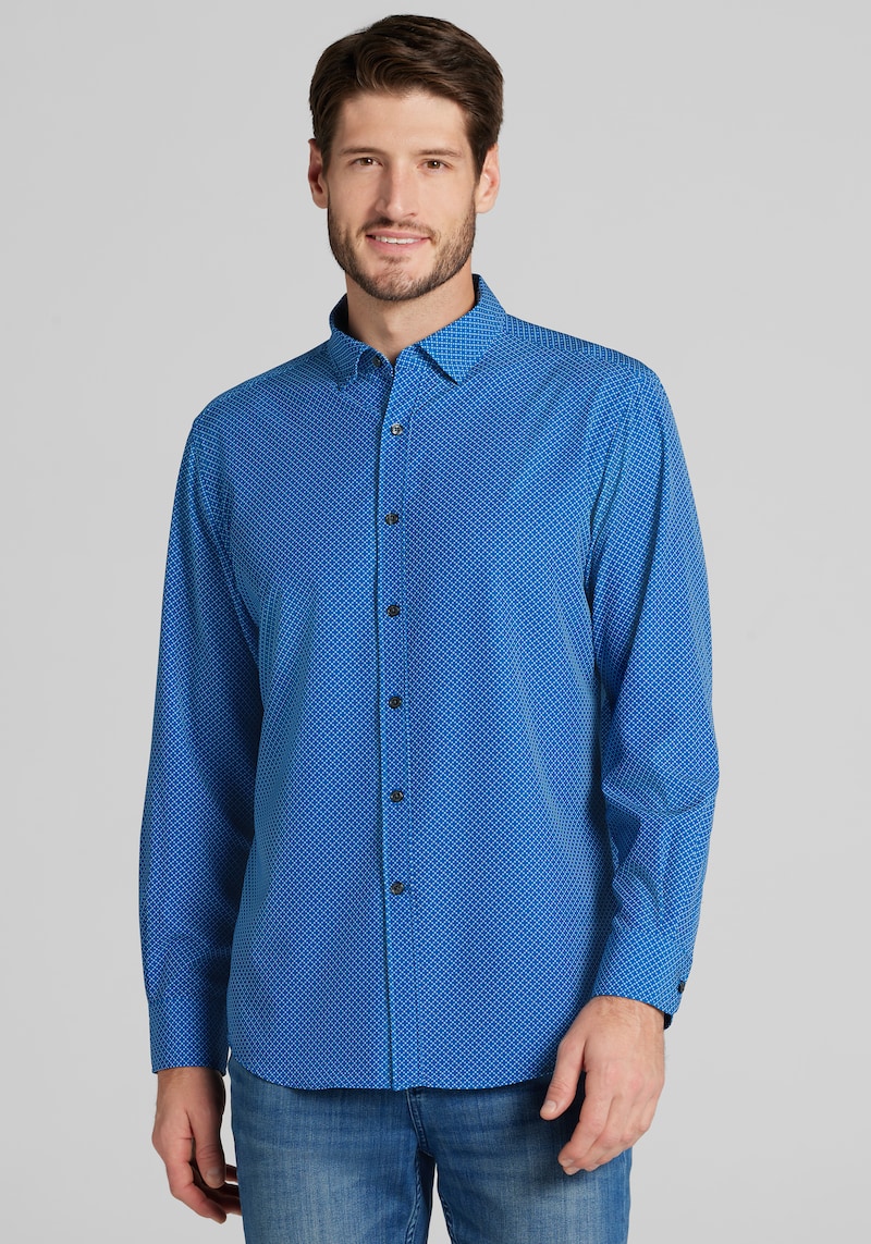 Click here for Mens Traveler® COOLMOTION Tailored Fit Diamond Dot... prices