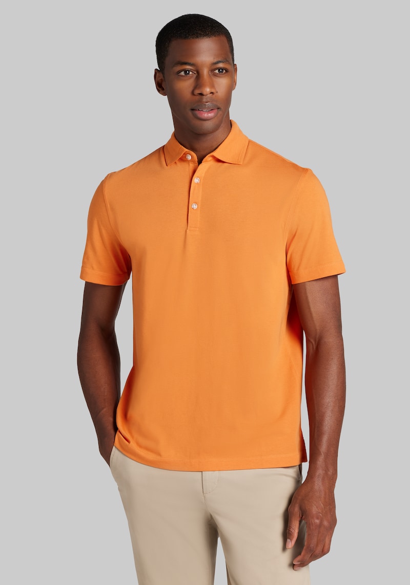 Click here for Mens 1905 Collection Tailored Fit Solid Polo Shirt... prices