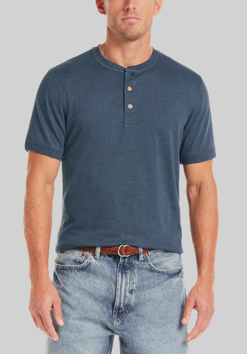 Click here for Mens Weatherproof Vintage Traditional Fit Henley a... prices