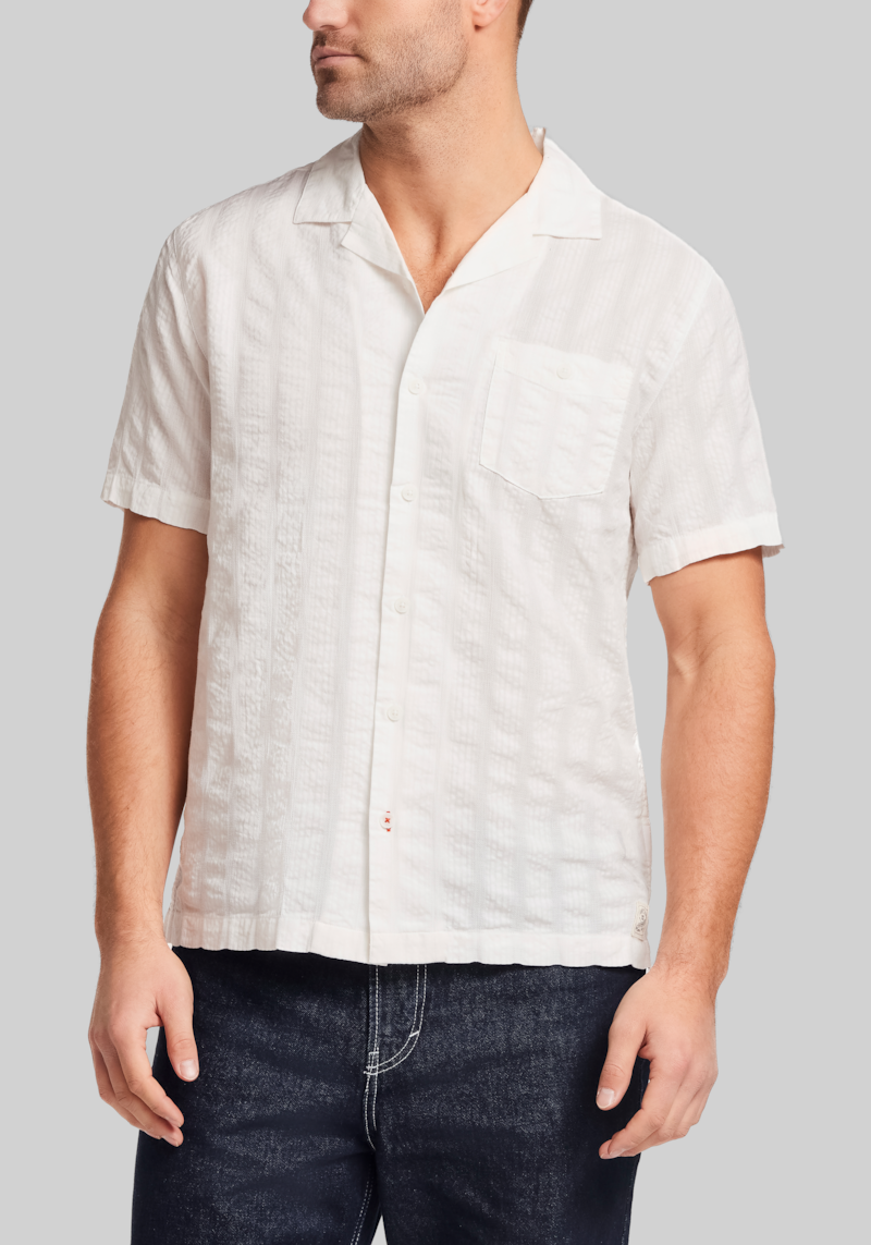 Click here for Mens Weatherproof Vintage Traditional Fit Dobby Se... prices