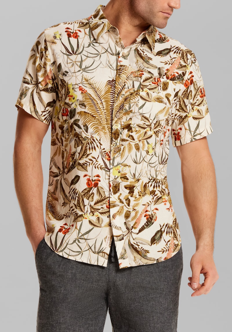 Click here for Mens Weatherproof Vintage Traditional Fit Linen-Bl... prices