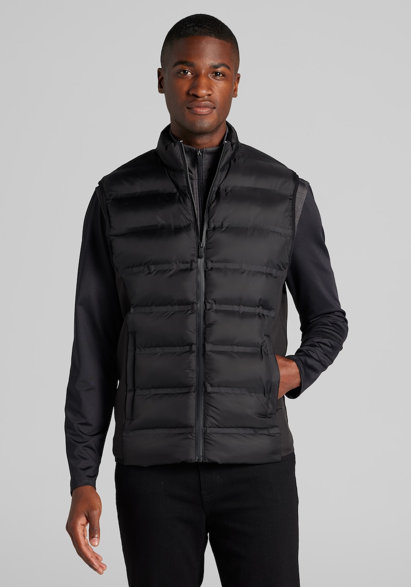 Click here for Mens Traveler Collection Tailored Fit Mixed Media... prices