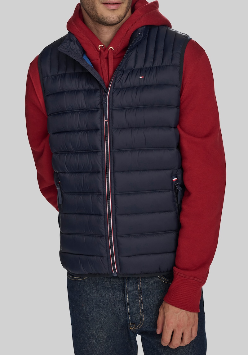 Click here for Mens Tommy Hilfiger Traditional Fit Quilted Vest a... prices