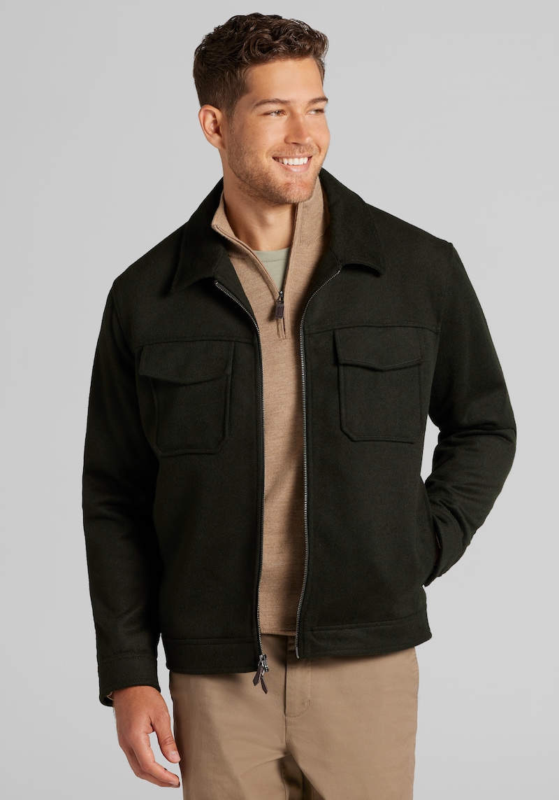 Click here for Mens Big & Tall Jos. A. Bank Tailored Fit Ike Bomb... prices