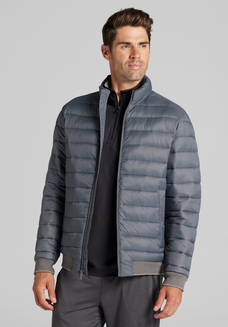 Click here for Mens Traveler® Collection Tailored Fit Puffer Jack... prices