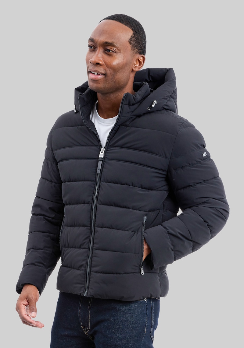 Click here for Mens Michael Kors Tailored Fit Dressy Stretch Hood... prices