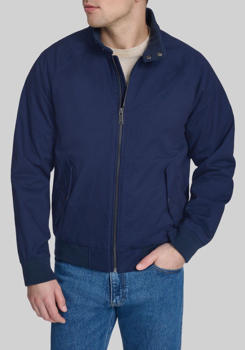 Click here for Mens Dockers Tailored Fit Harrington Bomber Jacket... prices