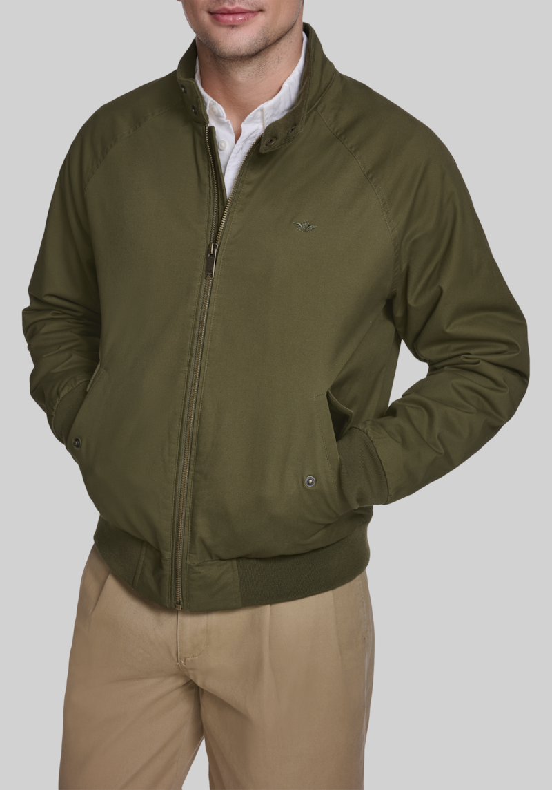 Click here for Mens Dockers Tailored Fit Harrington Bomber Jacket... prices
