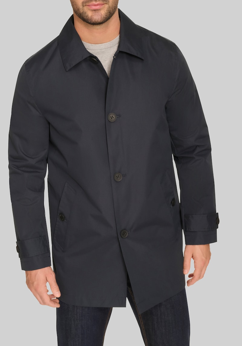 Click here for Mens Cole Haan Traditional Fit Mackintosh Rain Jac... prices