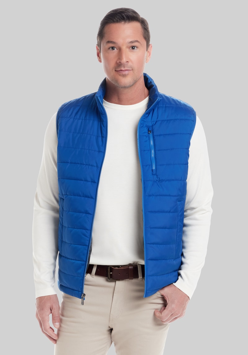 Click here for Mens Weatherproof Tailored Fit Quilted Cire Vest a... prices