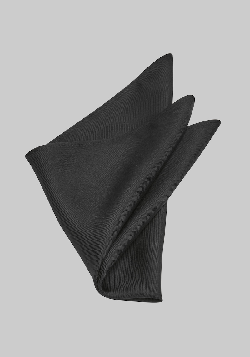 Click here for Mens Jos. A. Bank Solid Silk Pocket Square at Jos.... prices