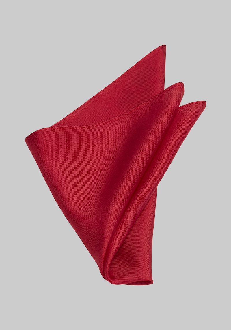 Click here for Mens Jos. A. Bank Solid Silk Pocket Square at Jos.... prices
