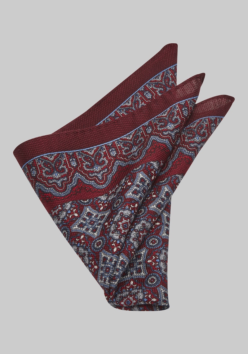 Click here for Mens Jos. A. Bank Medallion Pocket Square at Jos.... prices