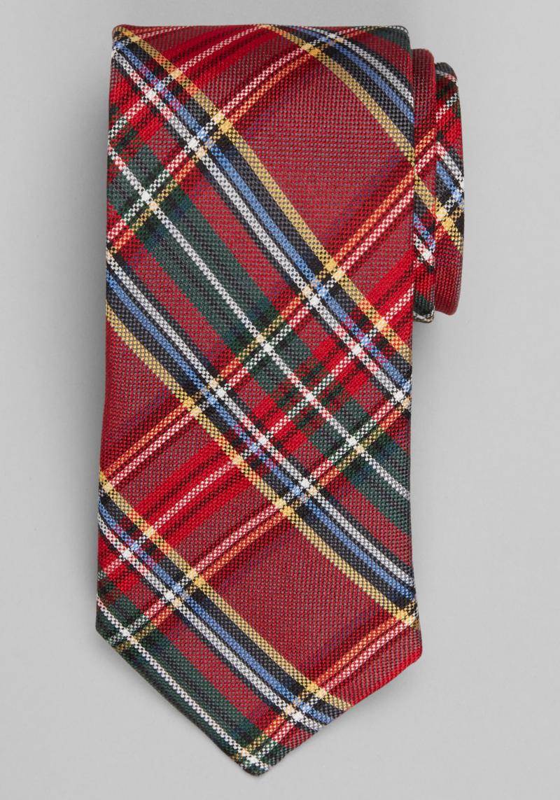 Click here for Mens Jos. A. Bank Christmas Plaid Tie - Long at Jo... prices