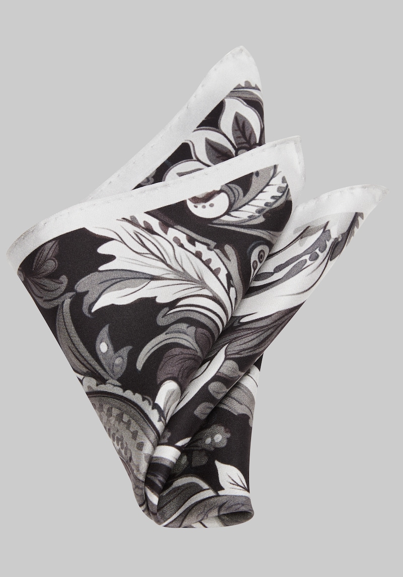 Click here for Mens Jos. A. Bank Watercolor Silk Pocket Square at... prices