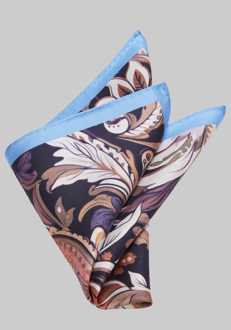 Click here for Mens Jos. A. Bank Watercolor Silk Pocket Square at... prices