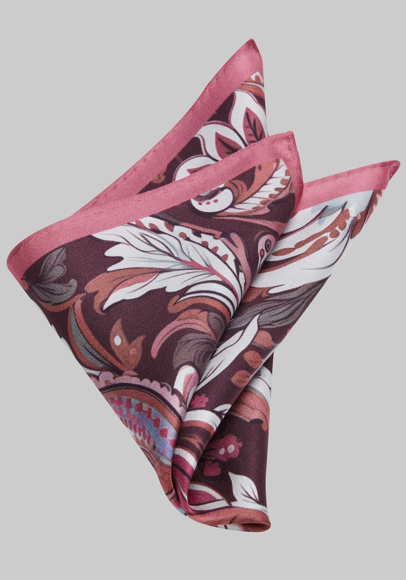 Click here for Mens Jos. A. Bank Watercolor Silk Pocket Square at... prices