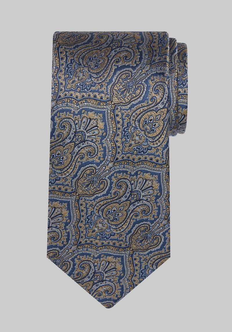 Click here for Mens Reserve Collection Textured Persian Paisley T... prices