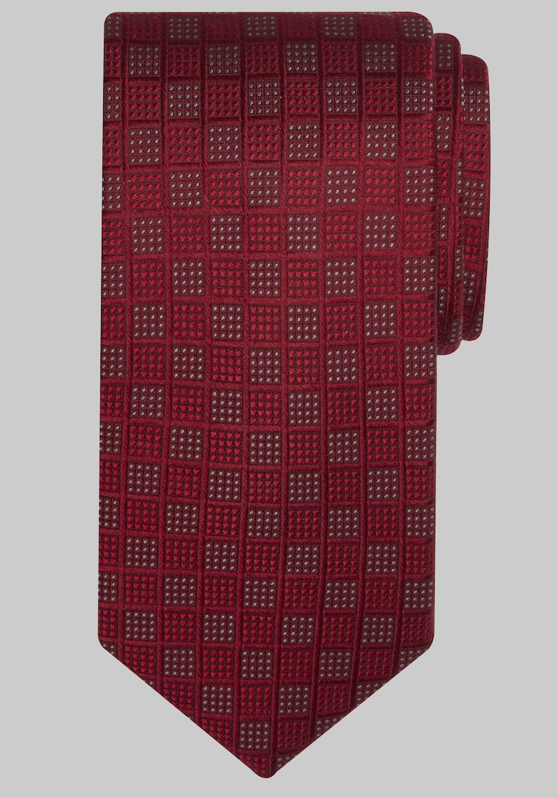 Click here for Mens Traveler® Collection Dot Grid Tie at Jos. A.... prices