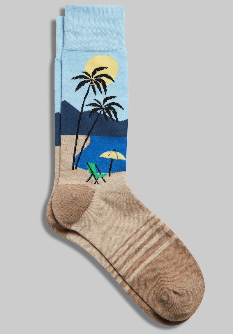 Click here for Mens Jos. A. Bank Scenic Palm Tree Socks at Jos. A... prices