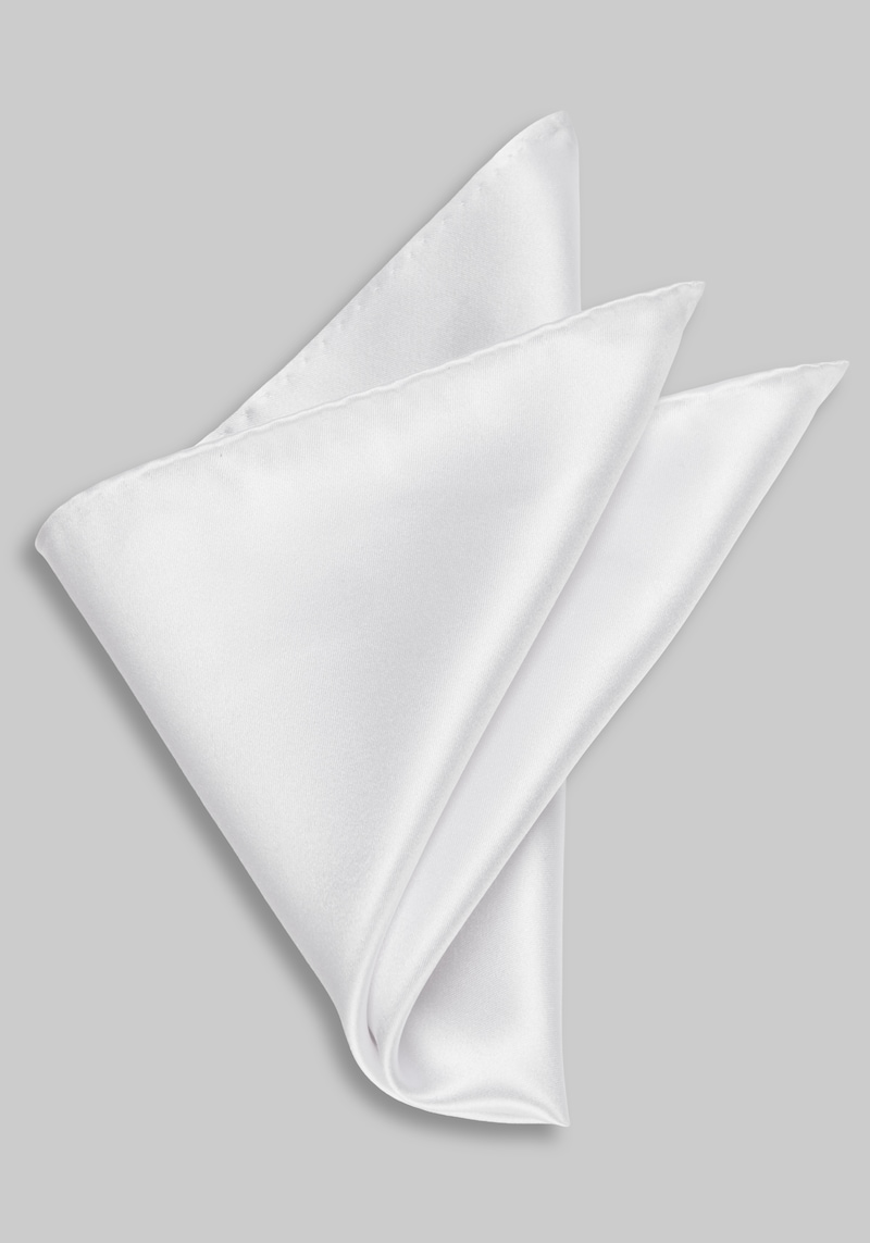 Click here for Mens Jos. A. Bank Solid Silk Pocket Square at Jos.... prices