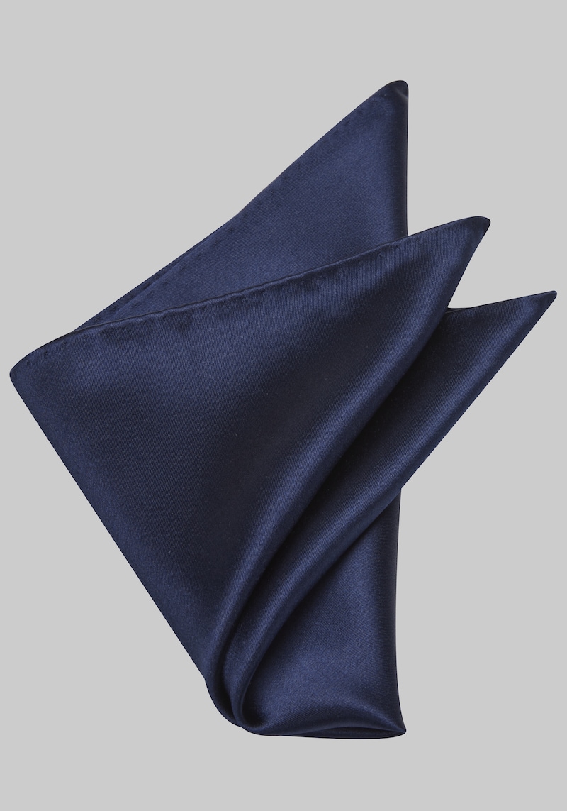 Click here for Mens Jos. A. Bank Solid Silk Pocket Square at Jos.... prices