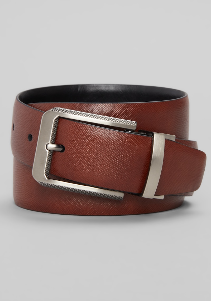 Click here for Mens Jos. A. Bank Feather-Edge Reversible Belt at... prices