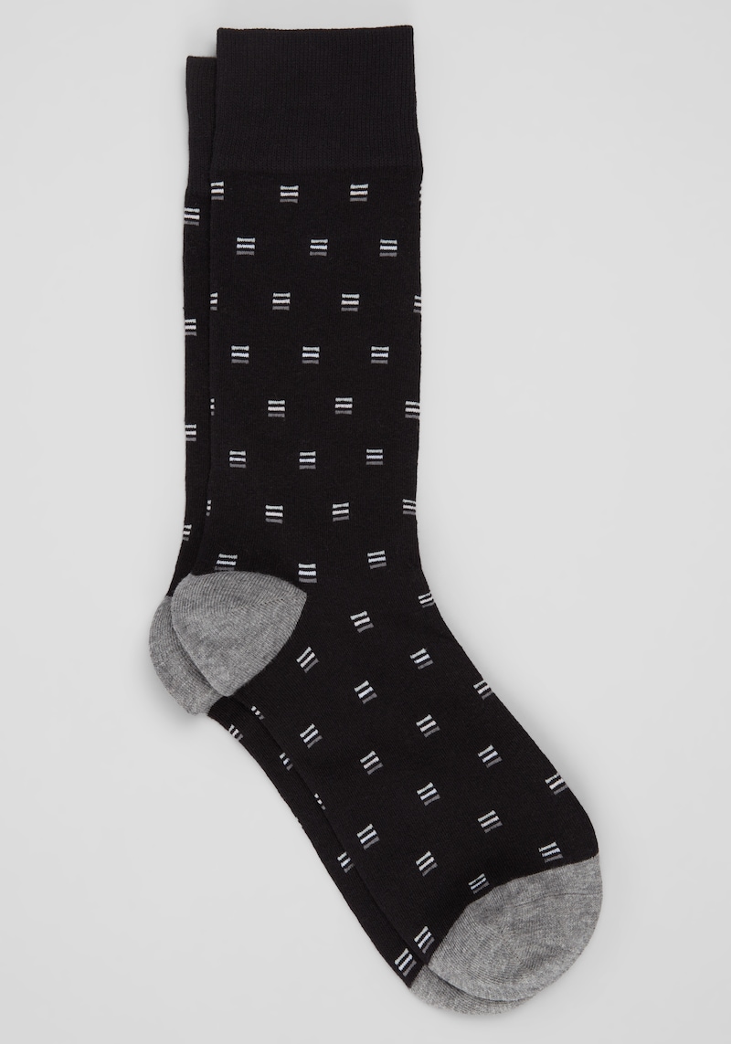 Click here for Mens Stacked Lines Socks  1-Pair at Jos. A. Bank... prices