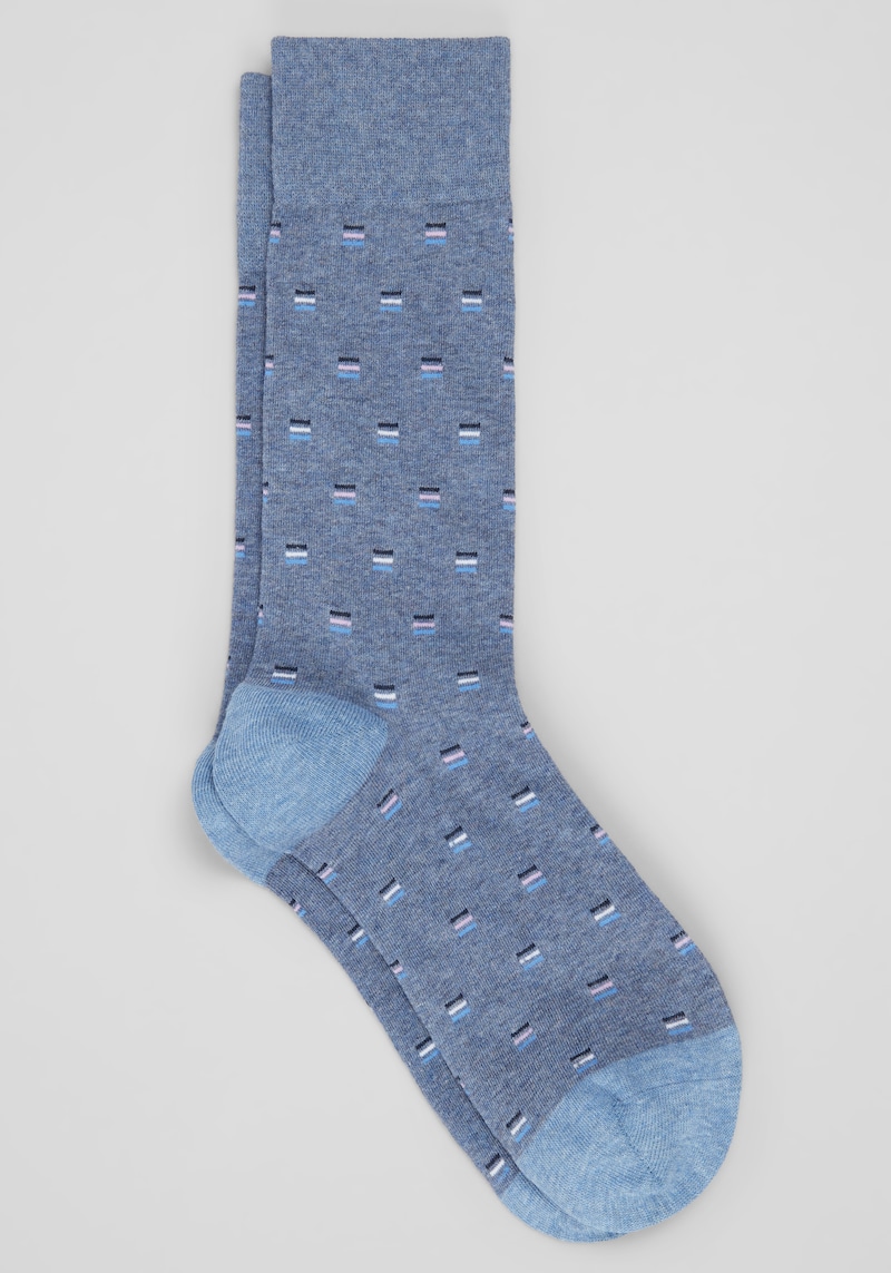 Click here for Mens Stacked Lines Socks  1-Pair at Jos. A. Bank... prices