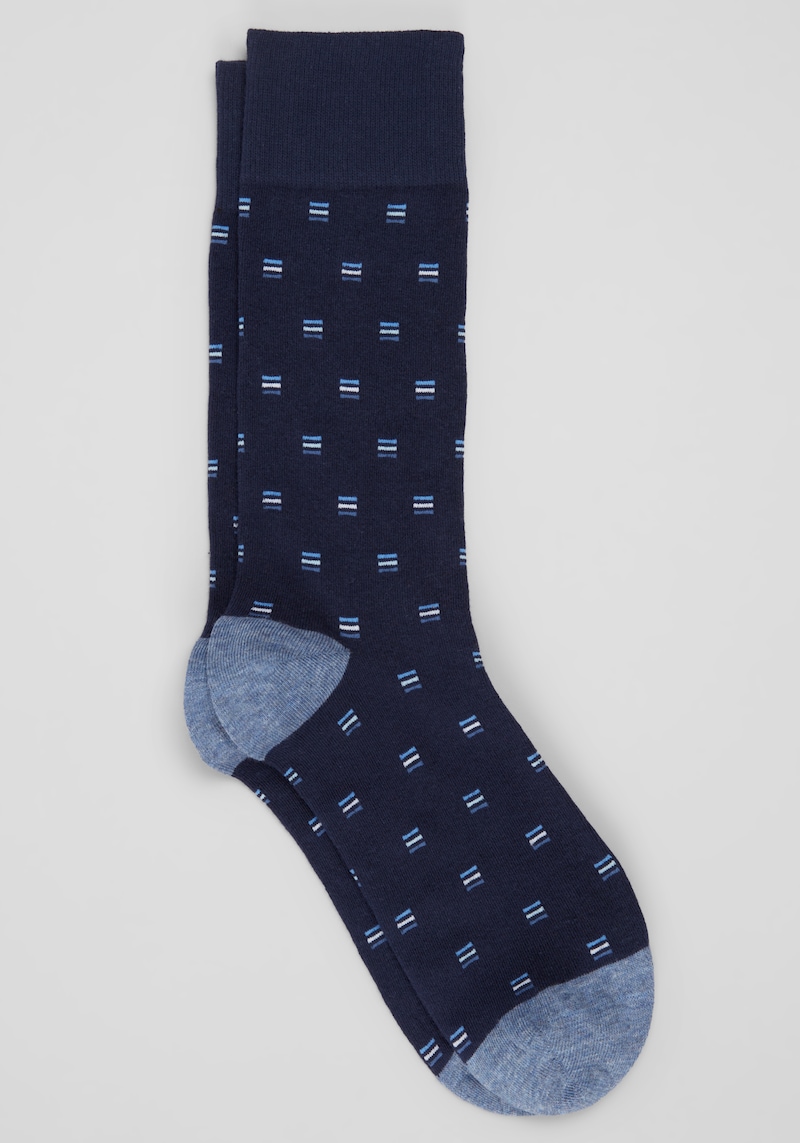 Click here for Mens Stacked Lines Socks  1-Pair at Jos. A. Bank... prices