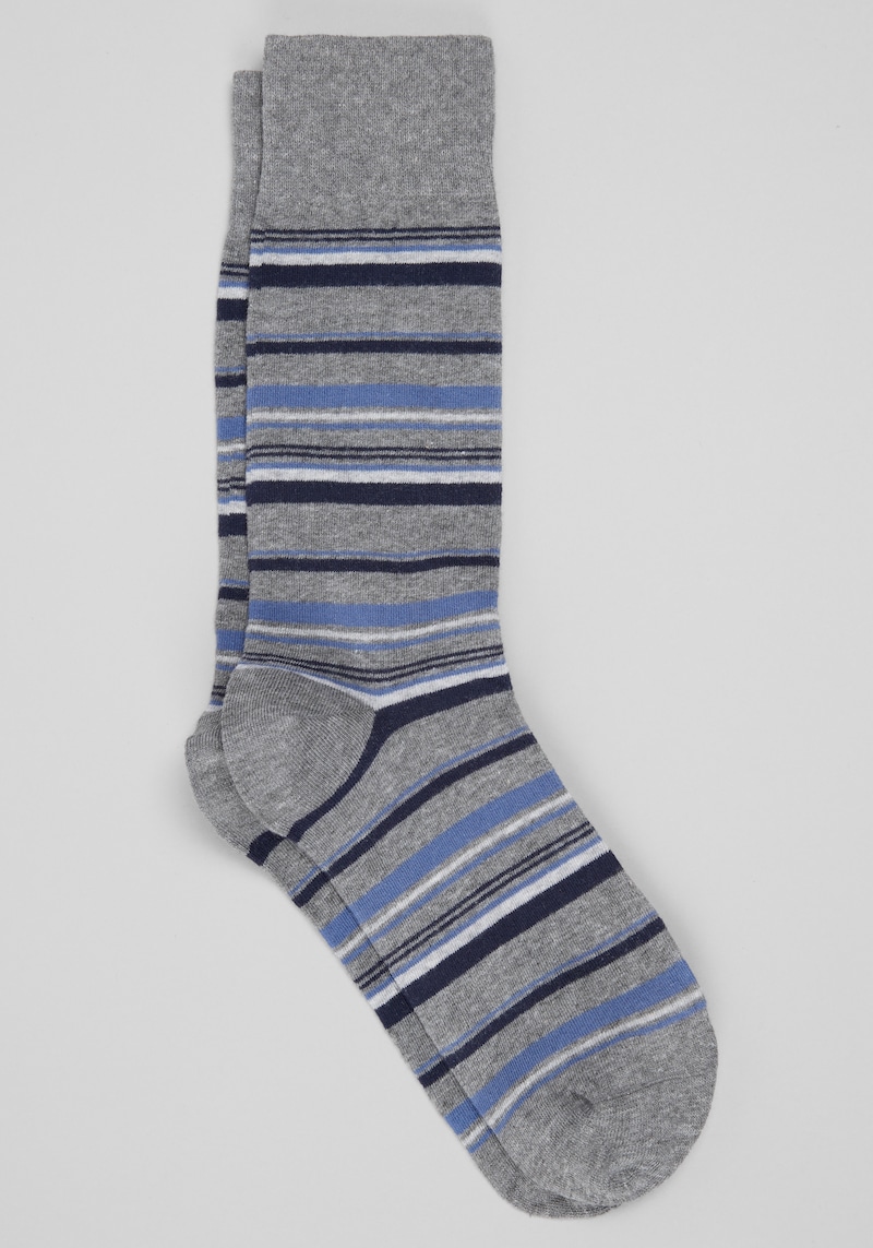 Click here for Mens Jos. A. Bank Variegated Stripe Socks at Jos.... prices