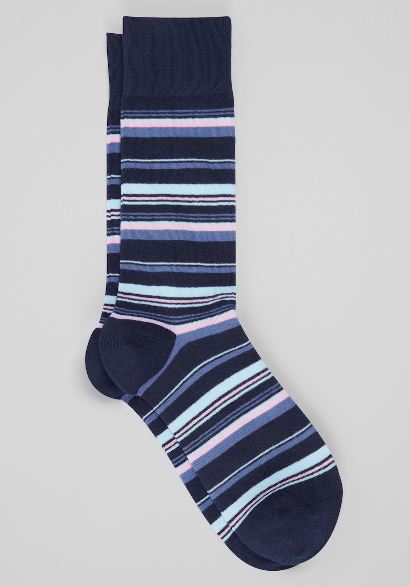Click here for Mens Jos. A. Bank Variegated Stripe Socks at Jos.... prices