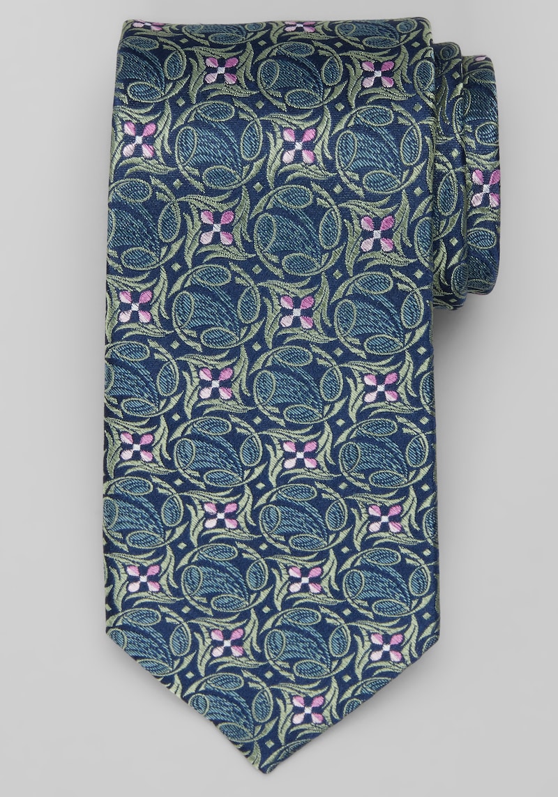 Click here for Mens Big & Tall Reserve Collection Medallion Tie a... prices