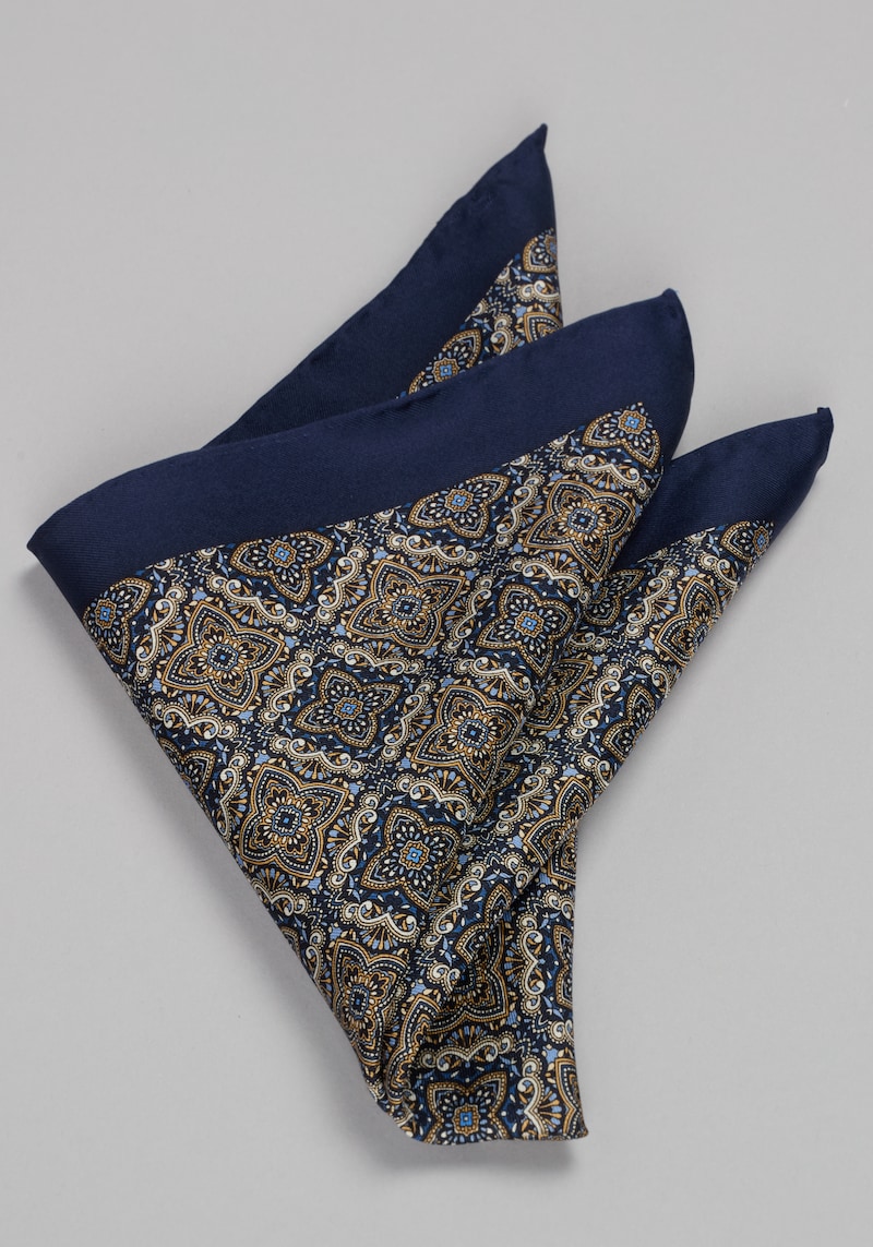 Click here for Mens Intricate Medallion Pocket Square at Jos. A.... prices