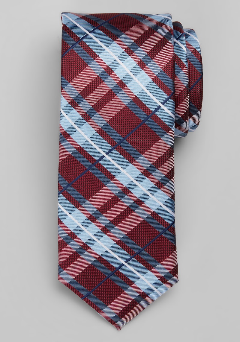 Click here for Mens Jos. A. Bank Plaid Tie at Jos. A. Bank  Burgu... prices