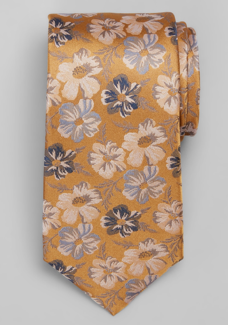 Click here for Mens Reserve Collection Poppies Silk Tie at Jos. A... prices